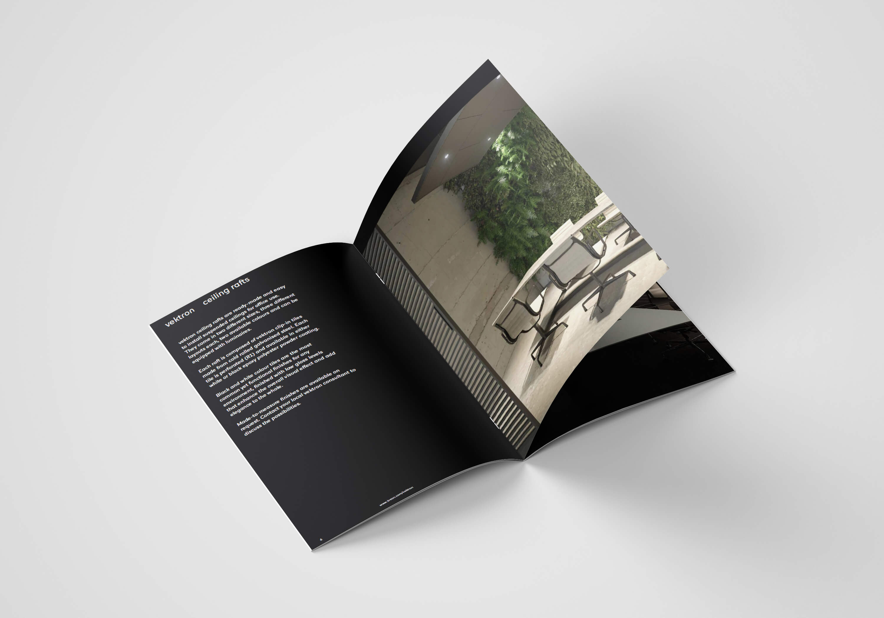 Download the ceiling rafts brochure | vektron